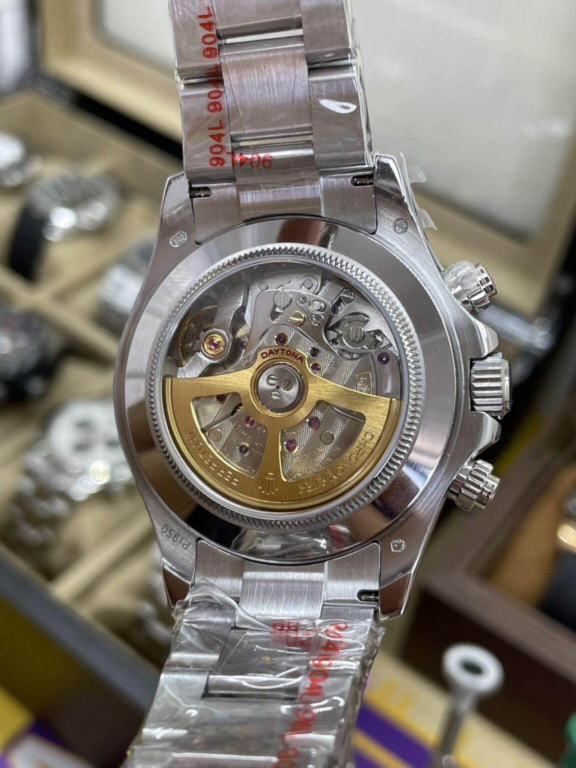 Rolex Daytona Ice Blue 4131 Movement – AAAAALUXURYSTORE